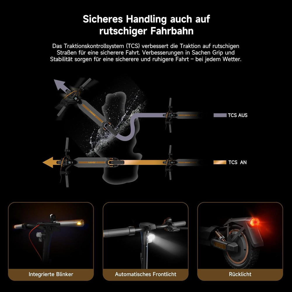 Navee GT3 E-Scooter kaufen- mit Straßenzulassung 50 km Reichweite ...