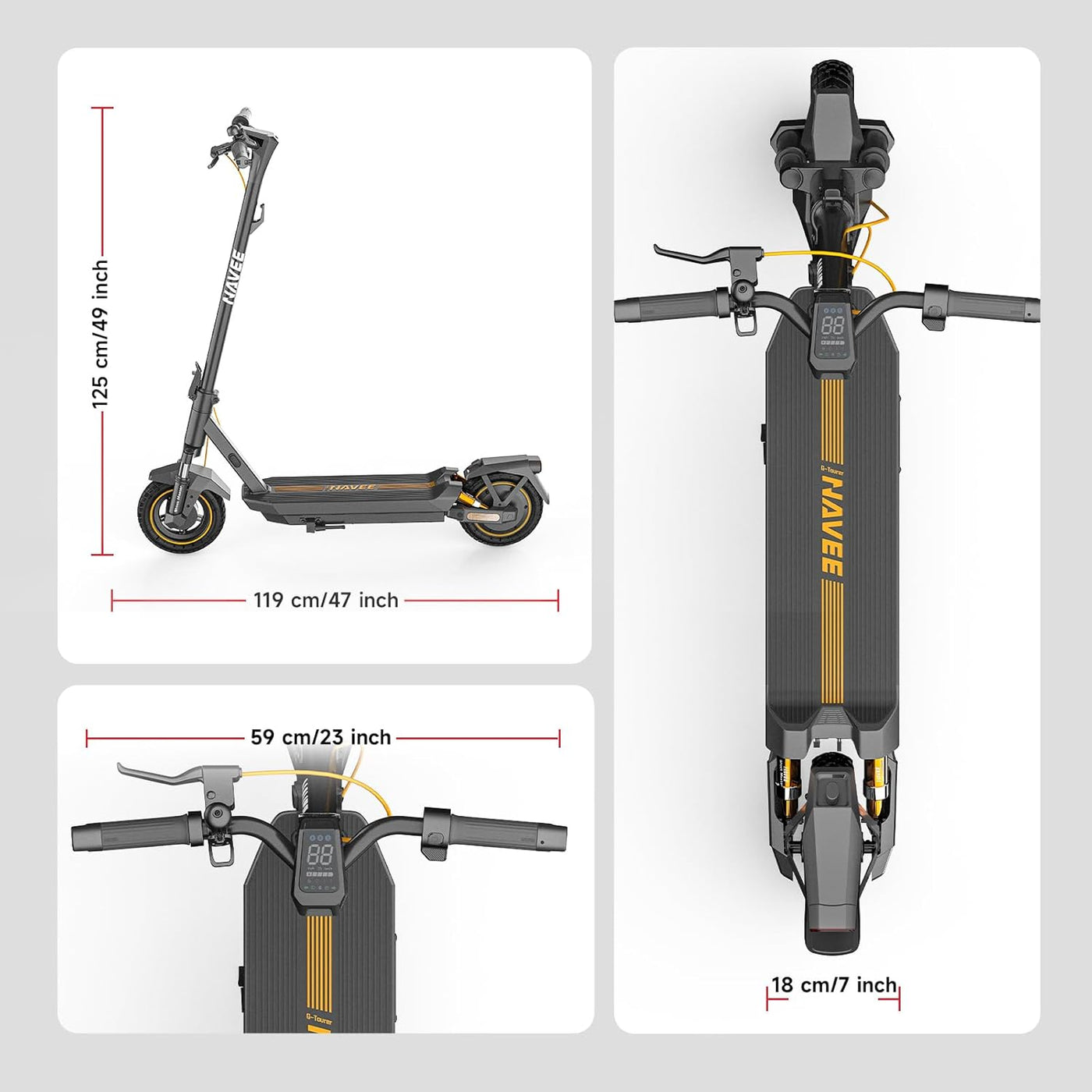 Buy the Navee GT3 Max e-scooter – 75 km range & IP66 protection | CE ...